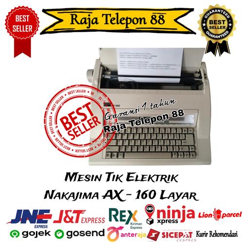 Jual Nakajima Ax-160 - Mesin Tik Elektrik - Jakarta Pusat - Raja ...