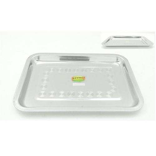 Jual VAVINCI baki / nampan / tray segi persegi stainless 40x30 50x35 T ...