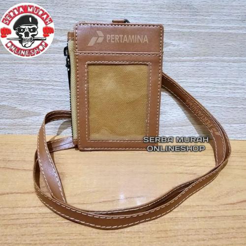 Jual Holder ID Card Tali Lanyard Name Tag Model Resleting Logo ...