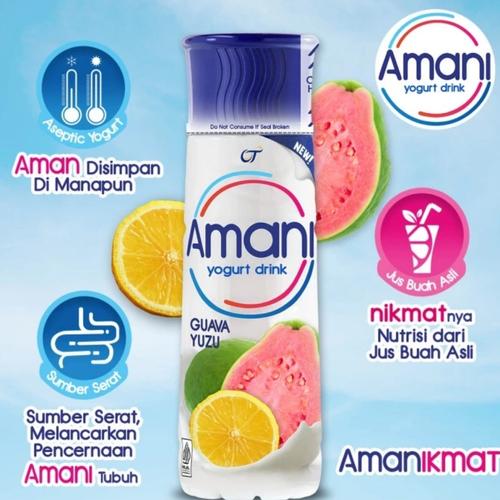 Jual Amani Yogurt Drink Guava Yuzu 250ml - Jakarta Barat - Pusep88_Store | Tokopedia