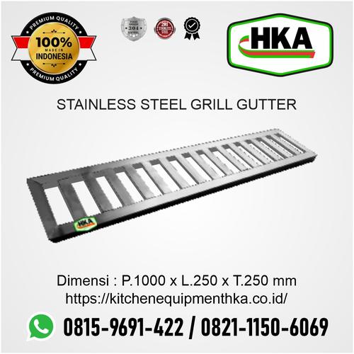 Jual STAINLESS STEEL GRILL GUTTER panjang 100 cm dapur restoran - Kota ...