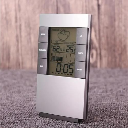 Jual Jam Alarm Digital Desk Clock Weather Station Temperature - Kota ...