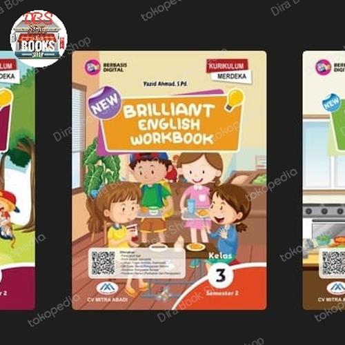 Jual Semester 2 BRILLIANT ENGLISH WORKBOOK kelas 1/2/3/4/5/6 SD Kumer ...