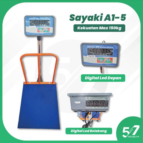 Jual Timbangan duduk digital Sayaki A1-5 150 kg - Kab. Ponorogo - toko ...
