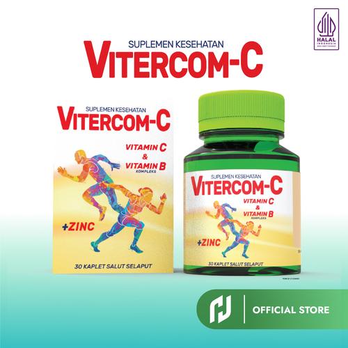Jual Multivitamin-Vitercom-C VitaminC & VitaminB Kompleks - 1 BTL - Kab ...