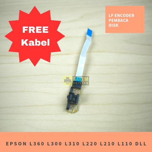 Jual Sensor LF Encoder Pembaca Disk Bulat Epson L120 L121 L220 L310 ...