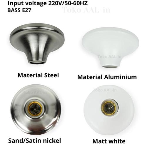 Jual Fitting Lampu Plafon Besi E27 Ceiling Lamp Bulat - Jakarta Barat ...