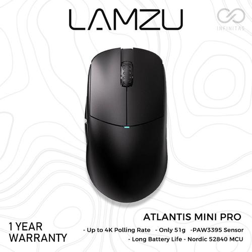 Jual Lamzu Atlantis Mini Pro 4K Wireless Ultra Light Ambidex Gaming ...