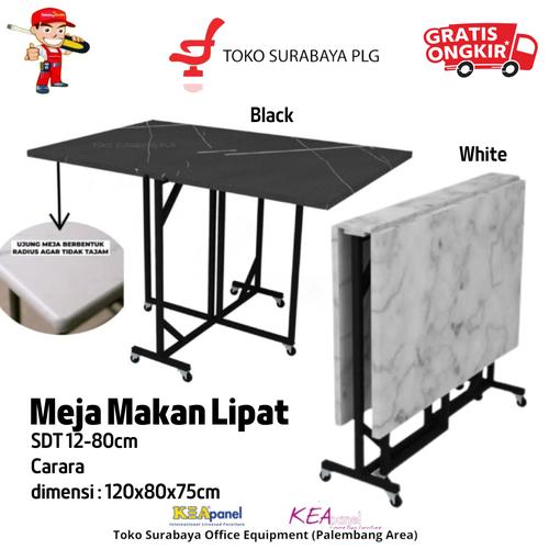 Jual Meja Lipat KEA PANEL SDT 12-80 NURO CARRARA FOLDING TABLE Meja Cafe - Putih - Kota ...
