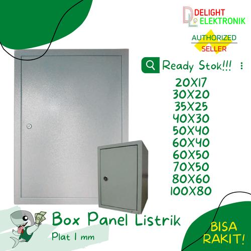 Jual BOX PANEL INDOOR 40x30 40x50 40x60 50x70 60x80 1mm PLATE - 40x30 ...