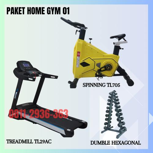 Jual Paket Alat fitness home gym lengkap - PAKET HG 1 - Jakarta Barat ...