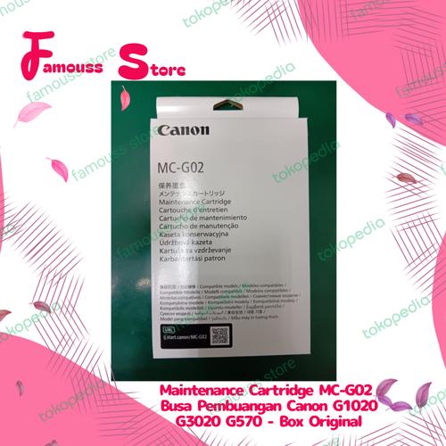 Jual Maintenance Cartridge MC-G02 Busa Pembuangan Canon G1020 G3020 G570 - Jakarta Pusat ...
