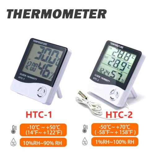Promo Alat Cek Suhu Ruangan Digital / HTC-2 Temperature ...