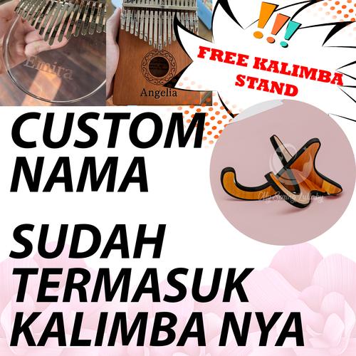 Promo My Spring Lullaby - Kalimba Acrylic 17 Keys Aesthetic | Custom ...