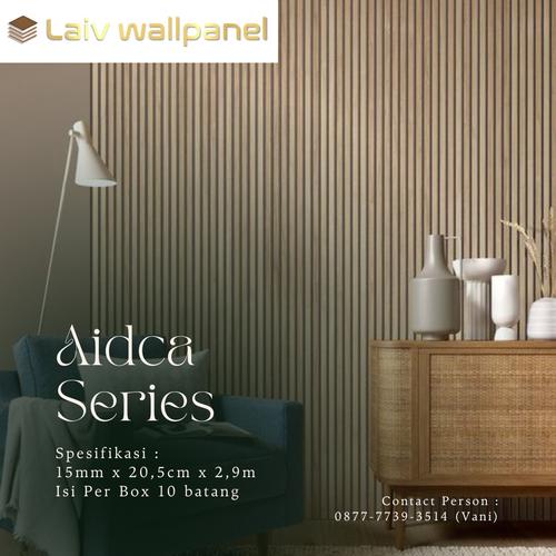Jual WPC Wallpanel Kisi-Kisi Hiasan Dinding Anti Rayap - LAIV AIDCA - Jakarta Timur ...