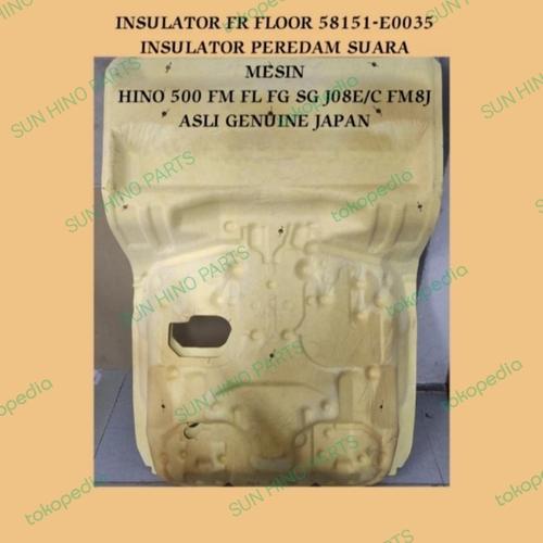 Jual INSULATOR PEREDAM SUARA MESIN 58151-E0035 HINO 500 JO8E/C FM8J ...