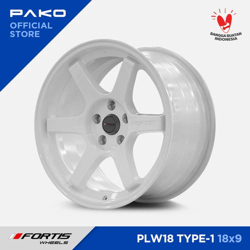 Jual Velg Mobil Fortis Wheels PLW Type 1 Ring 18 - Pako Wheels - Gun Metal - Kab. Karawang ...