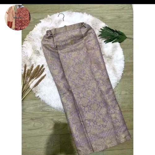 Jual span songket premium/songket palembang/rok buat bawahan kebaya ...