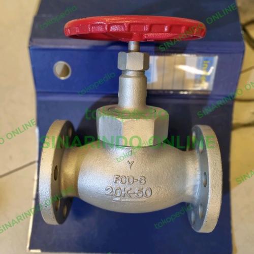 Jual Globe Valve Steam Kitz 3"inch Dn 80 Jis 20k flange - Jakarta Barat ...