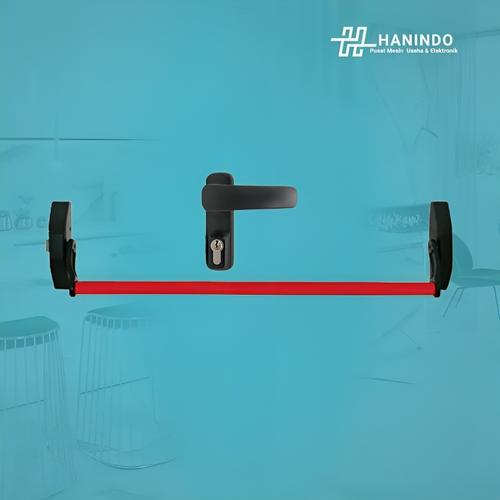 Jual Panic Exit Device Dekkson Single Point Rim Type Pd0701 Black/Red ...