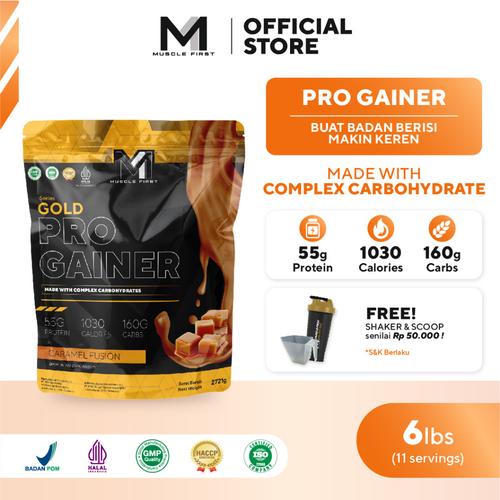 Jual Muscle First Pro Gainer 2lbs & 6lbs M1 Mass Bulking - Coklat 6lbs ...