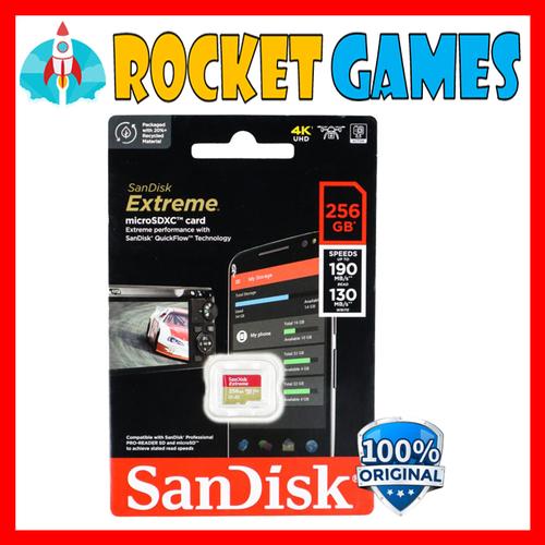 Jual SanDisk EXTREME micro SD XC Card Memory Card 256GB A2 Original ...