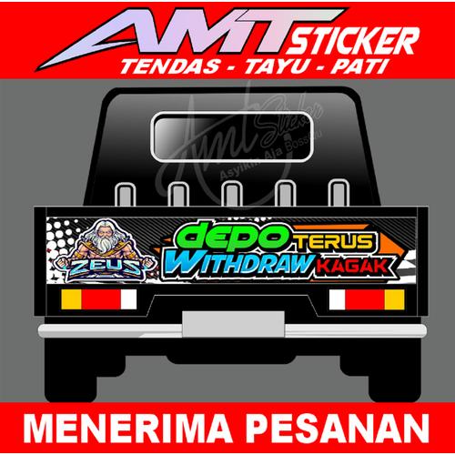 Jual Stiker Decal + Pintu Belakang Pick Up + Desain Depo + Bisa Custom ...