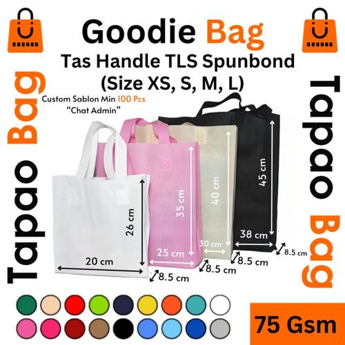Jual Goodie Bag Tote Bag Handle Souvenir Hampers Tas Spunbond - Pcs - S ...