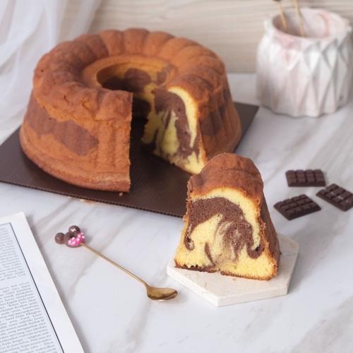 Jual Kue Bolu Marble Marmer Cake Jadul Wisman Wijsman - Dus biasa ...