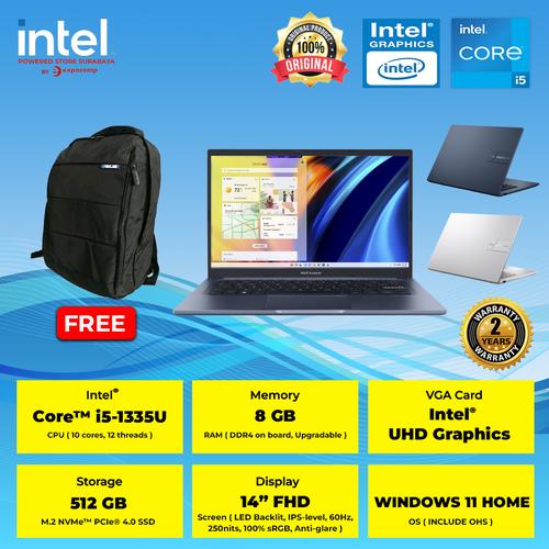 Jual ASUS VIVOBOOK 14 A1404VA VIPS551 VIPS552 CORE i5-1335U 8GB 512GB ...