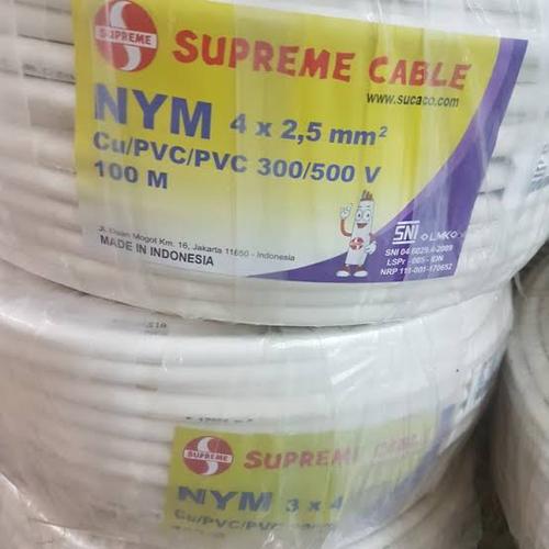 Jual Nym 4x2.5mm SUPREME METERAN ECERan 4x2.5 instalasi rumah - Jakarta ...