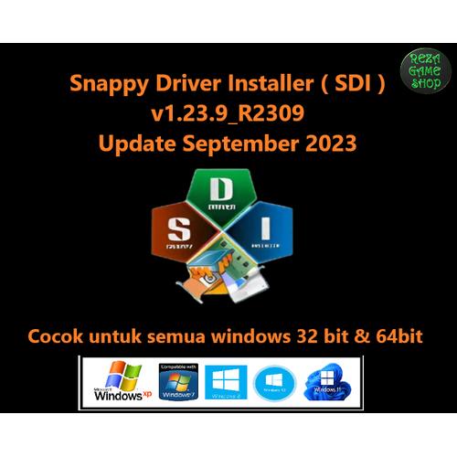 Jual Snappy Driver Installer Versi 2023 | SDI 2023 - Hard File - Kota ...