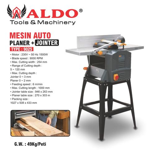 Jual MESIN AUTO PLANER + JOINTER 9025 / MESIN SERUT PASAH KAYU MERK ...