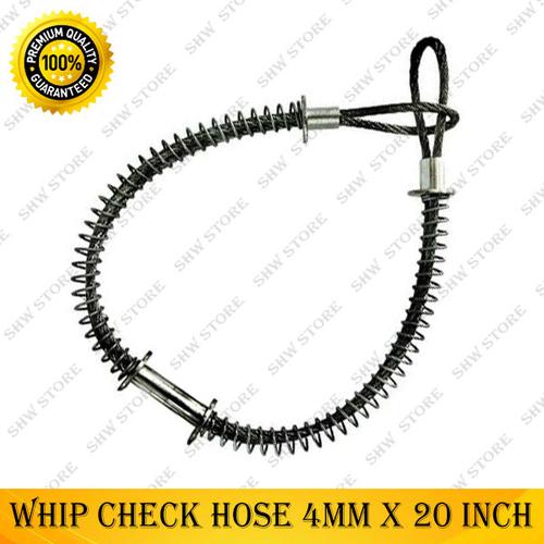 Jual Whip Check Hose Safety Cable 4mm x 20 inch Hose Arrestor - 1594 ...