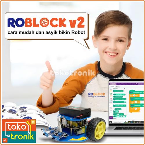 Promo Robot Edukasi ROBLOCK V2 – Jago Bikin Robot untuk Anak - Kab. Bantul - TOKOTRONIK | Tokopedia