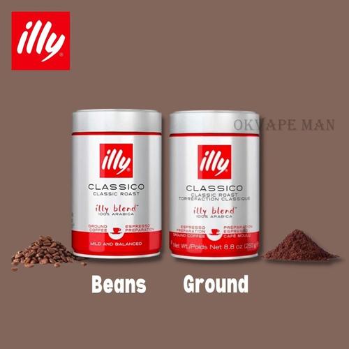 Jual Coffe Illy Medium Roast Beans Bean Espresso 250 gram Kopi Biji ...