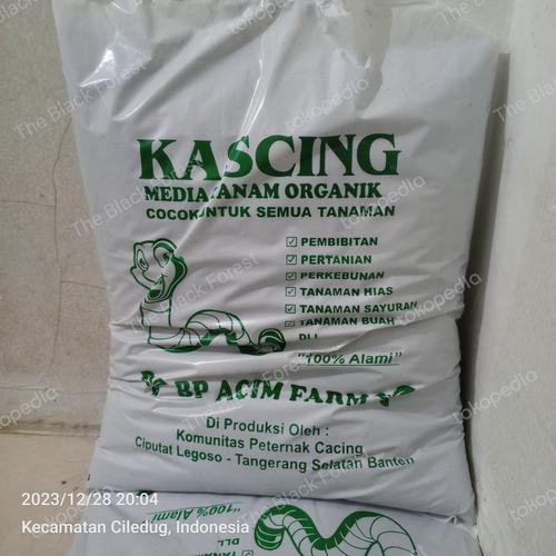 Jual pupuk kascing vermicompost - Kota Tangerang - The Black Forest ...