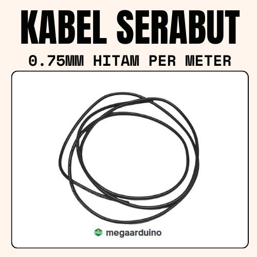 Jual 1 m kabel listrik cable kabel serabut 0.75mm 0,75mm x 1 warna ...