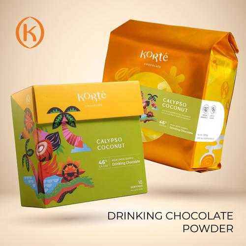 Jual Korte Calypso Coconut Drinking Chocolate Powder - Propack 1kg ...