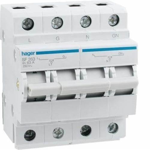 Jual HAGER MCB COS 2P 63A SNI SF263 ORIGINAL Change Over Switch - Kota ...