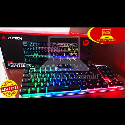Jual Keyboard Gaming Fantech Fighter K613 TKL II - RGB Gaming Keyboard - Kota Medan - PT. HOKI ...