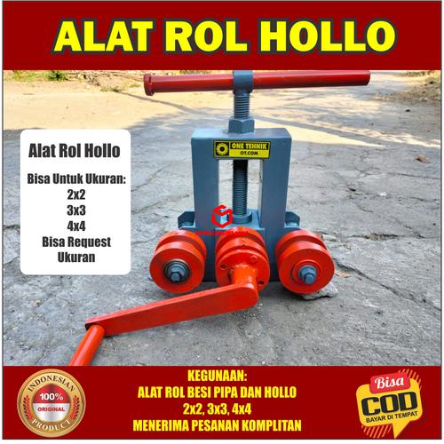 Promo alat roll hollow ukuran 2x2 3x3 4x4 bahan kualitas besi UNP ...