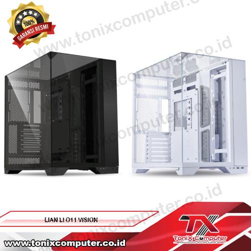 Promo LIAN LI O11 VISION | Casing PC Gaming ATX Mid Tower Dual-chamber ...