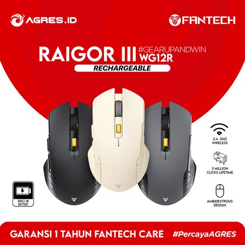 Promo Fantech RAIGOR III WG12 / WG12R | Rechargeable Wireless Gaming ...