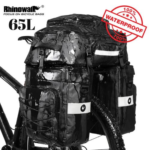 Jual Tas Sepeda Rhinowalk RK19665 Bike Pannier Trunk 65L Tas Touring ...