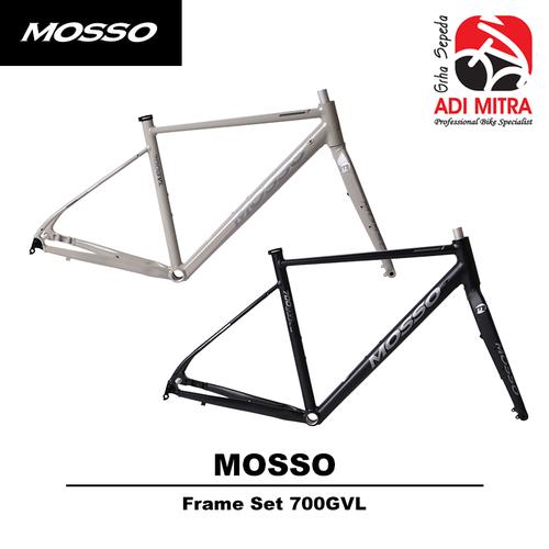 Jual Mosso 700GVL Frame Set Sepeda Gravel [700C] Alloy - Mist Titan ...