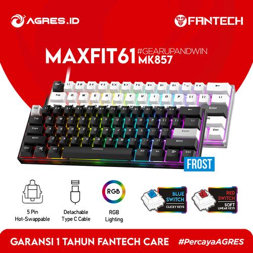 Promo Fantech MAXFIT61 MK857 | RGB Mechanical Gaming Keyboard 60% ...