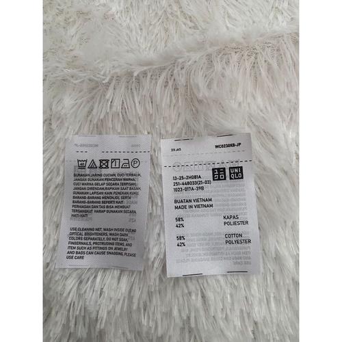 Jual Washtag uniqlo satin-care label washing uniqlo satin-tag wash ...