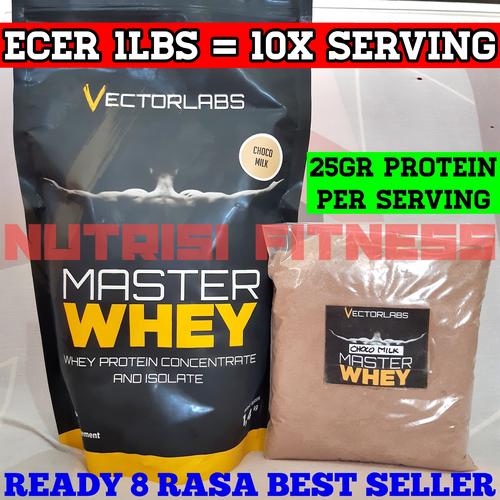Jual Vectorlabs Master Whey Ecer Whey Protein Ecer Murah Di Surabaya 1 ...