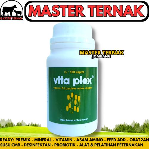 Jual VITA PLEX 100 KAPLET - Vitamin Unggas Ayam Burung Lengkap Vitaplex - Kota Surabaya - MASTER ...